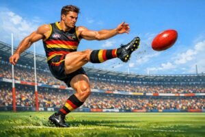 AFL football coloring pages - Coloring Feel